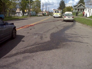Jennifer Frett Totaled my BMW